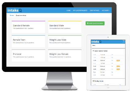 Online Intake Forms Features - IntakeQ